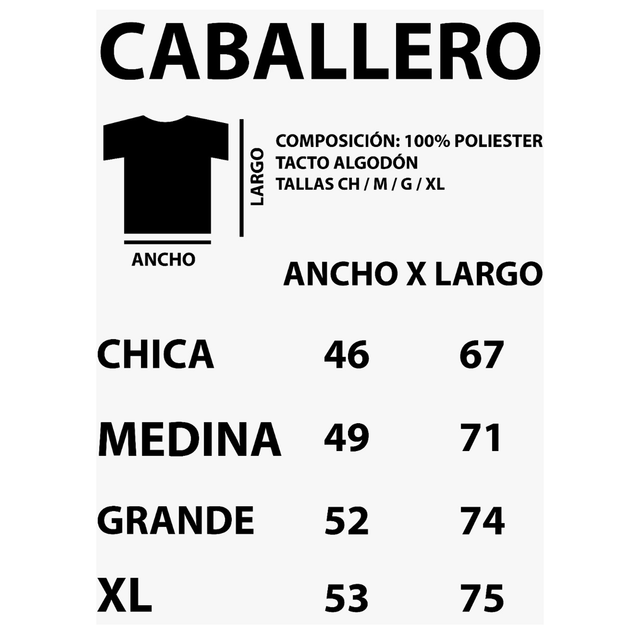 Playera Sublimación Blanca Tacto Algodón Caballero – Sign Market Product